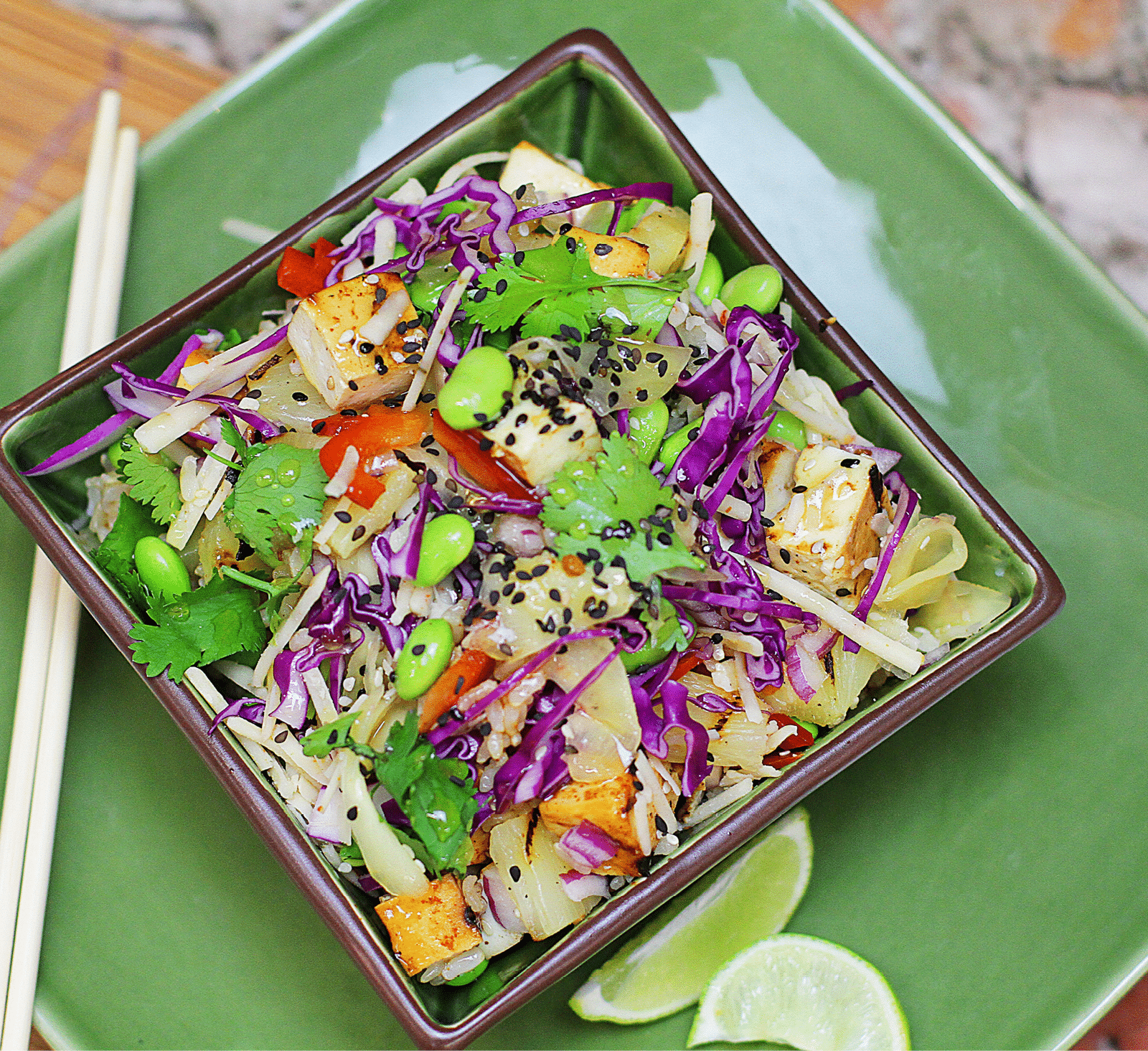 BBQ’ed Teriyaki Tofu Bowl - Vevan